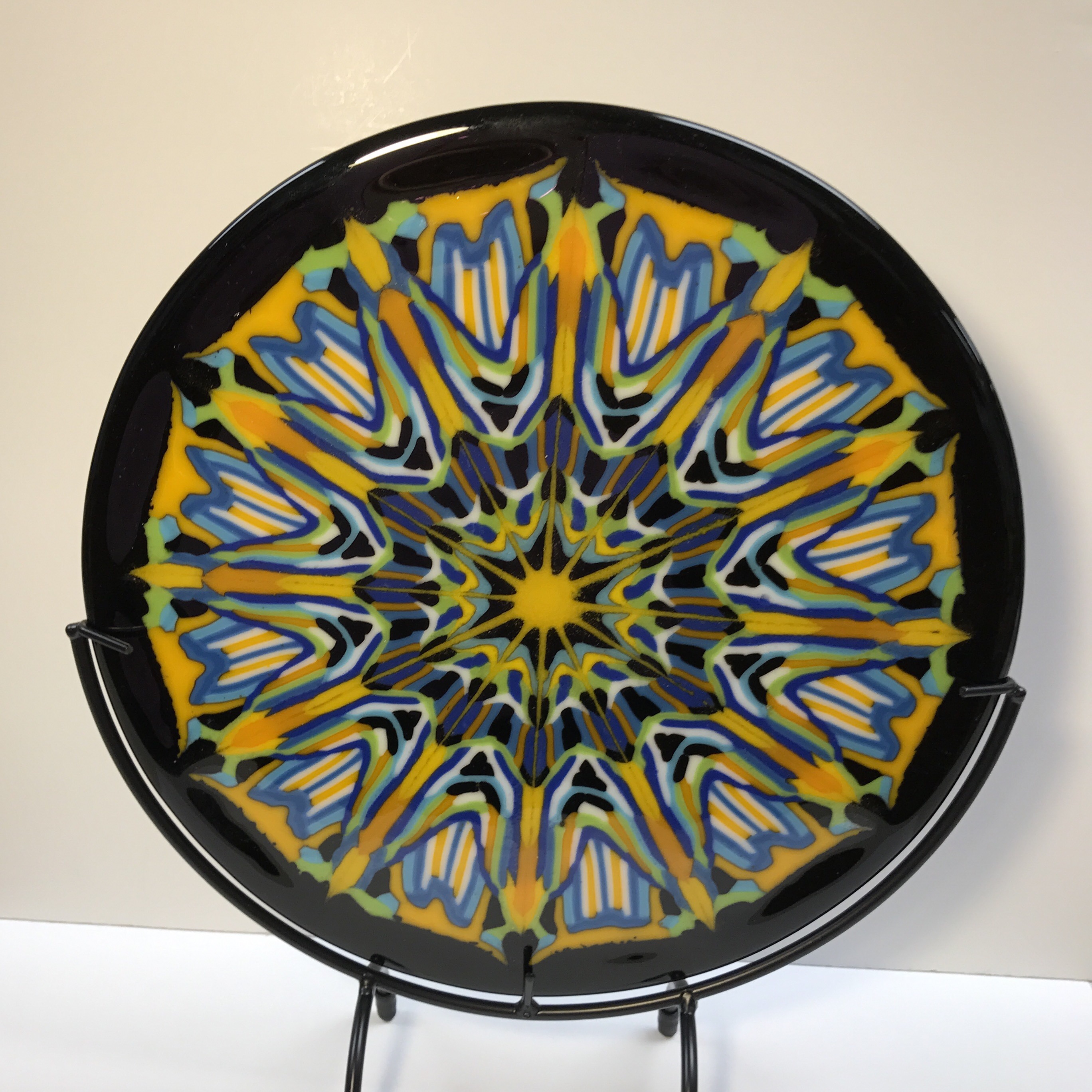 Kaleidoscope SS Triangle Pattern Bar Mold | Glass House Store